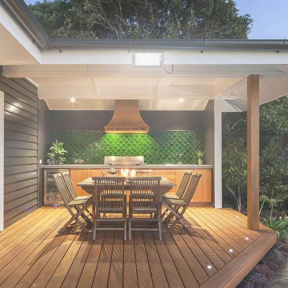 Gold Star LED Flood Light Spotlight 220V 50W Outdoor Street Lamp ...