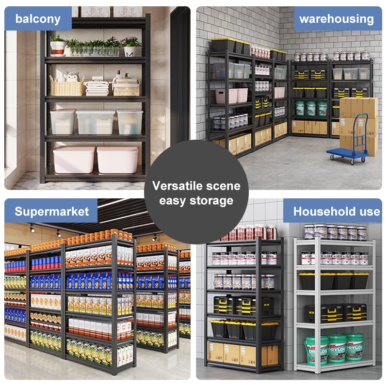 【Load 600KG】All Metal Rack 3/4/5/6 Layer Heavy Duty Steel Rack Metal ...