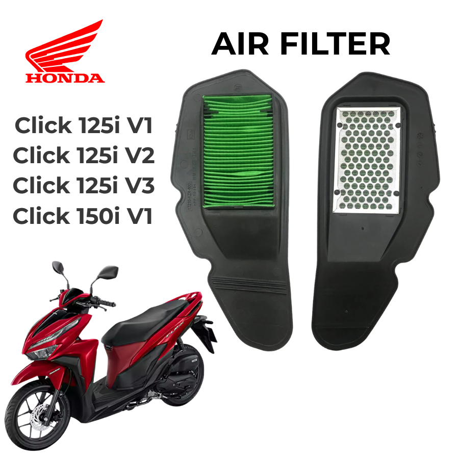High Flow Air Filter Honda Click 125i/150i V1 V2 V3 Engine Protection ...