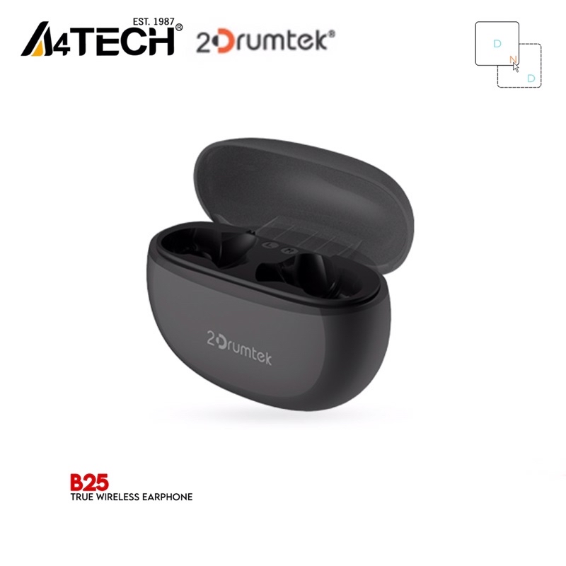 A4TECH 2Drumtek B25 True Wireless Bluetooth Earphone Earbuds Headset ...