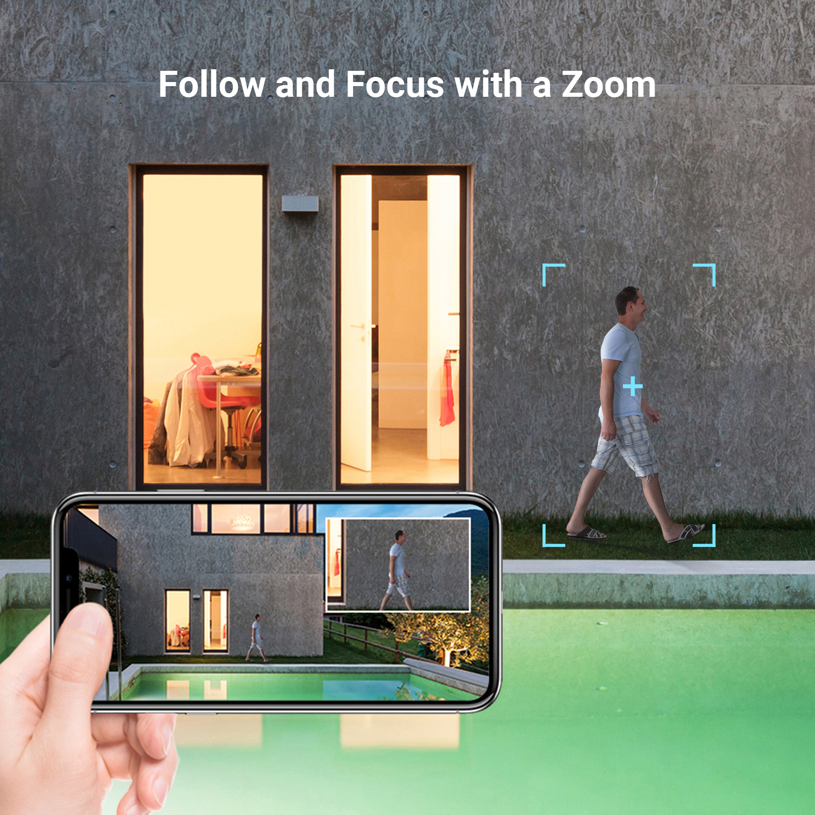 EZVIZ H8x 2K+/4mp Pan & Tilt Outdoor Waterproof Wi-Fi Camera Colorfull ...