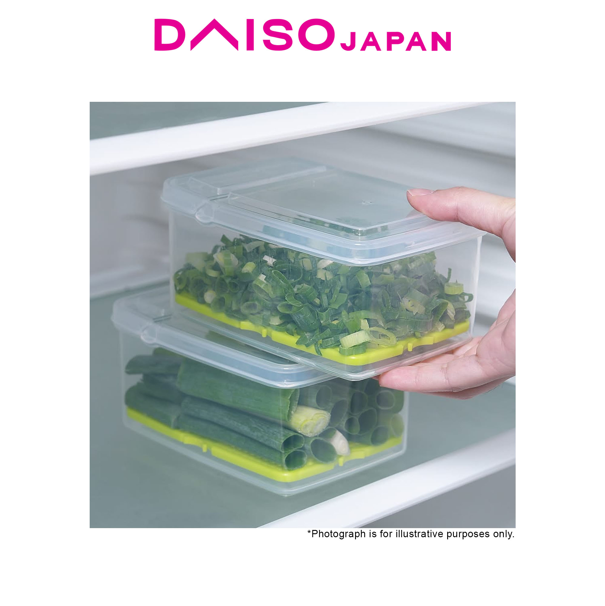 Daiso Preserving Container for Chopped Spring Onions (750m) | Shopee ...