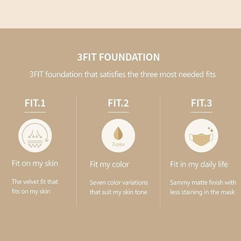 3CE Velvet Fit Foundation 30g | Shopee Philippines