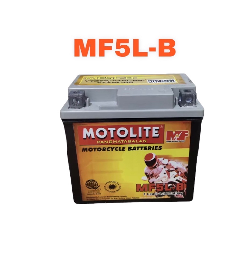 MF5L-B MOTOLITE BATTERY for(HondaClickV-123/PCX/ADV)/AEROXV2/RAIDER150 ...