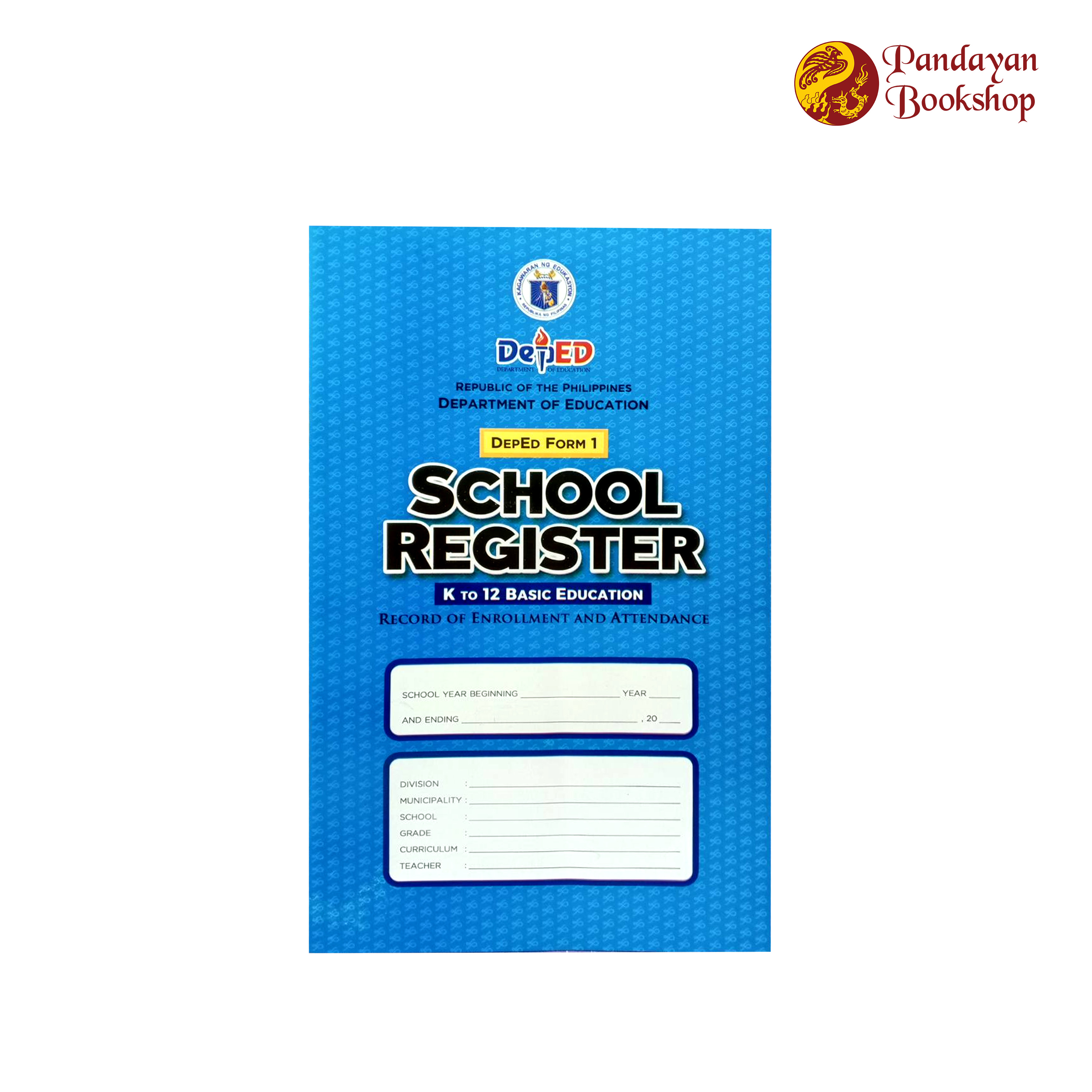 School Register Record of Enrollment and Attendance | Shopee Philippines