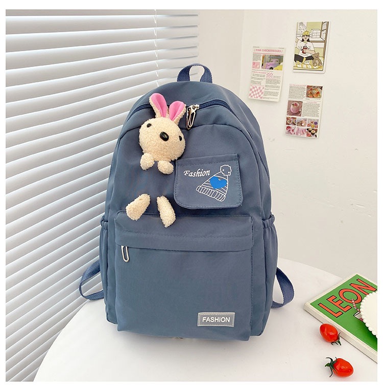 Mumu 9085 Cute Rabbit Girls Back Pack School Students College Bag For ...