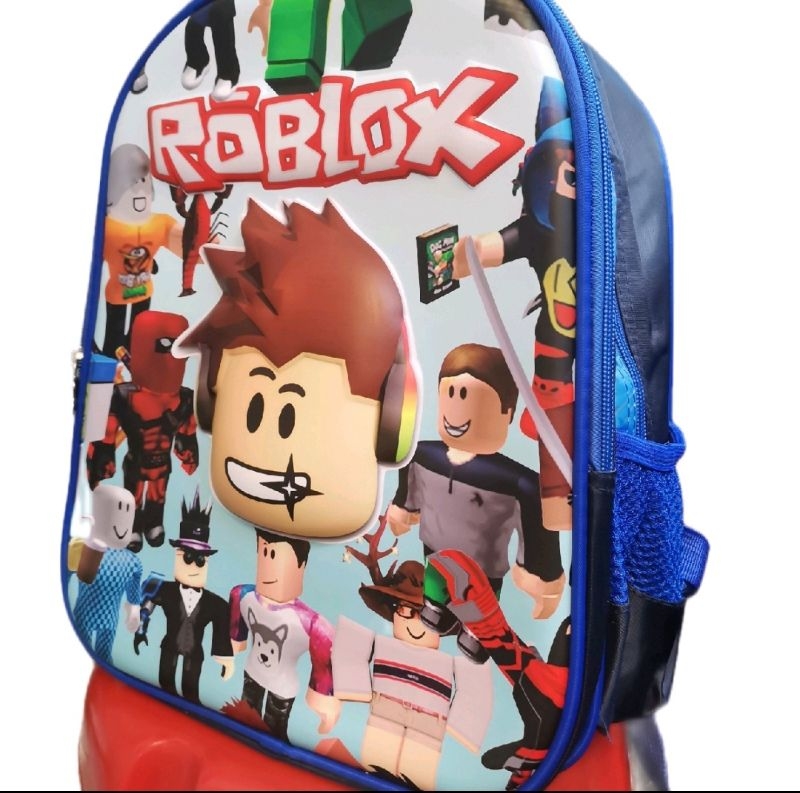 Roblox School Backpack Bags for Boys Kids - 12 Inches, Double ...