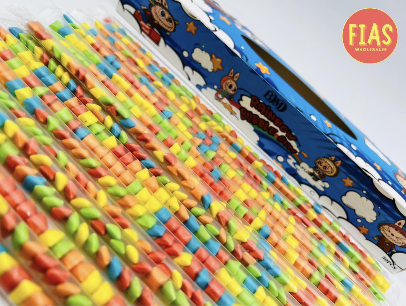 30 packs Rainbow Bubblegums Wholesale Paninda | Shopee Philippines
