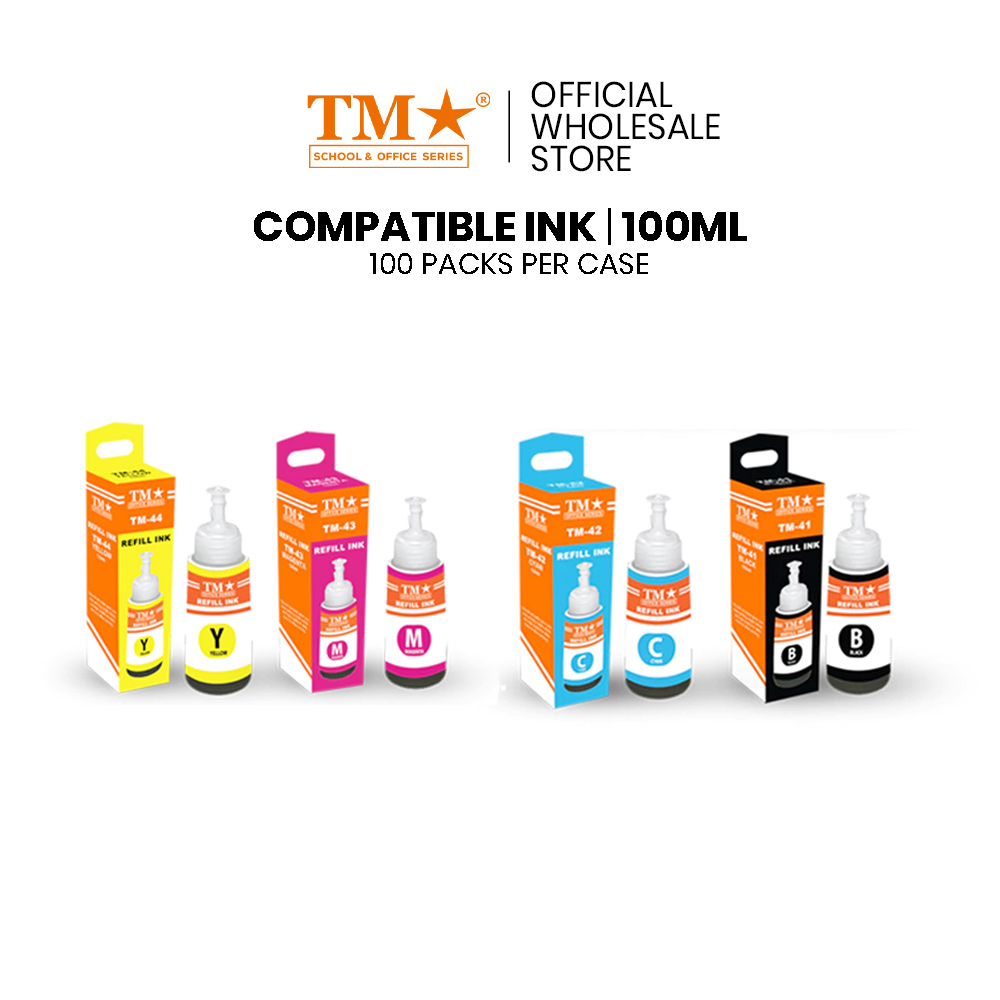 TM 50 pcs Compatible Ink 100 ml | Shopee Philippines