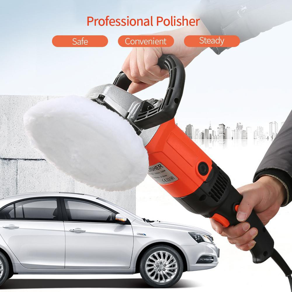 Car Polisher 1400W | Heavy Duty Electric Buffer Machine for Auto ...