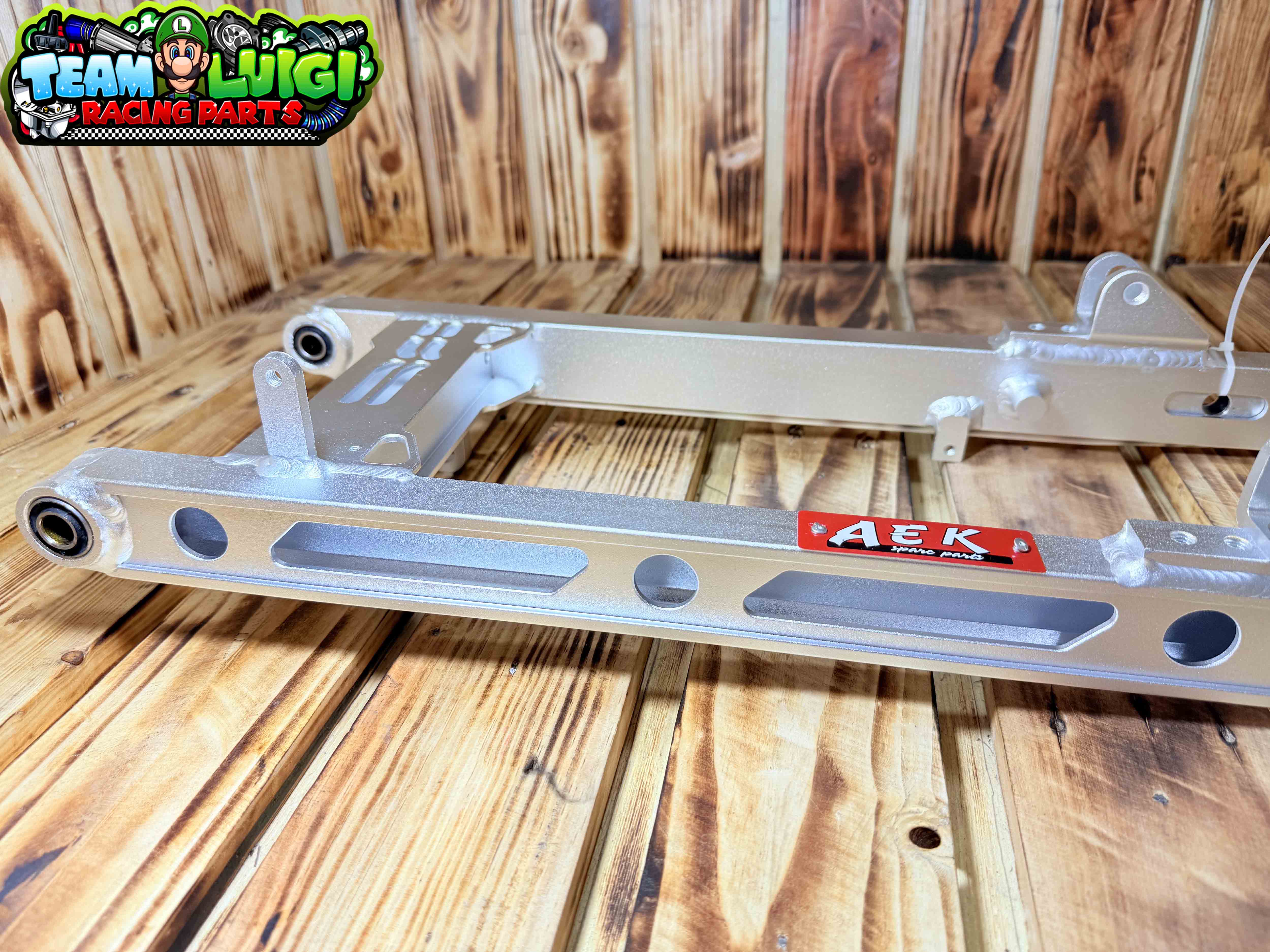 AEK HONDA WAVE 100 / XRM 110 FULLY ADJUSTABLE SLOTTED LIGHTEN SWING ARM ...
