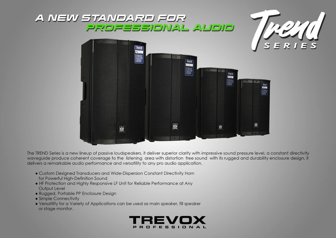 Trevox Trend 12 Passive Speaker | Shopee Philippines
