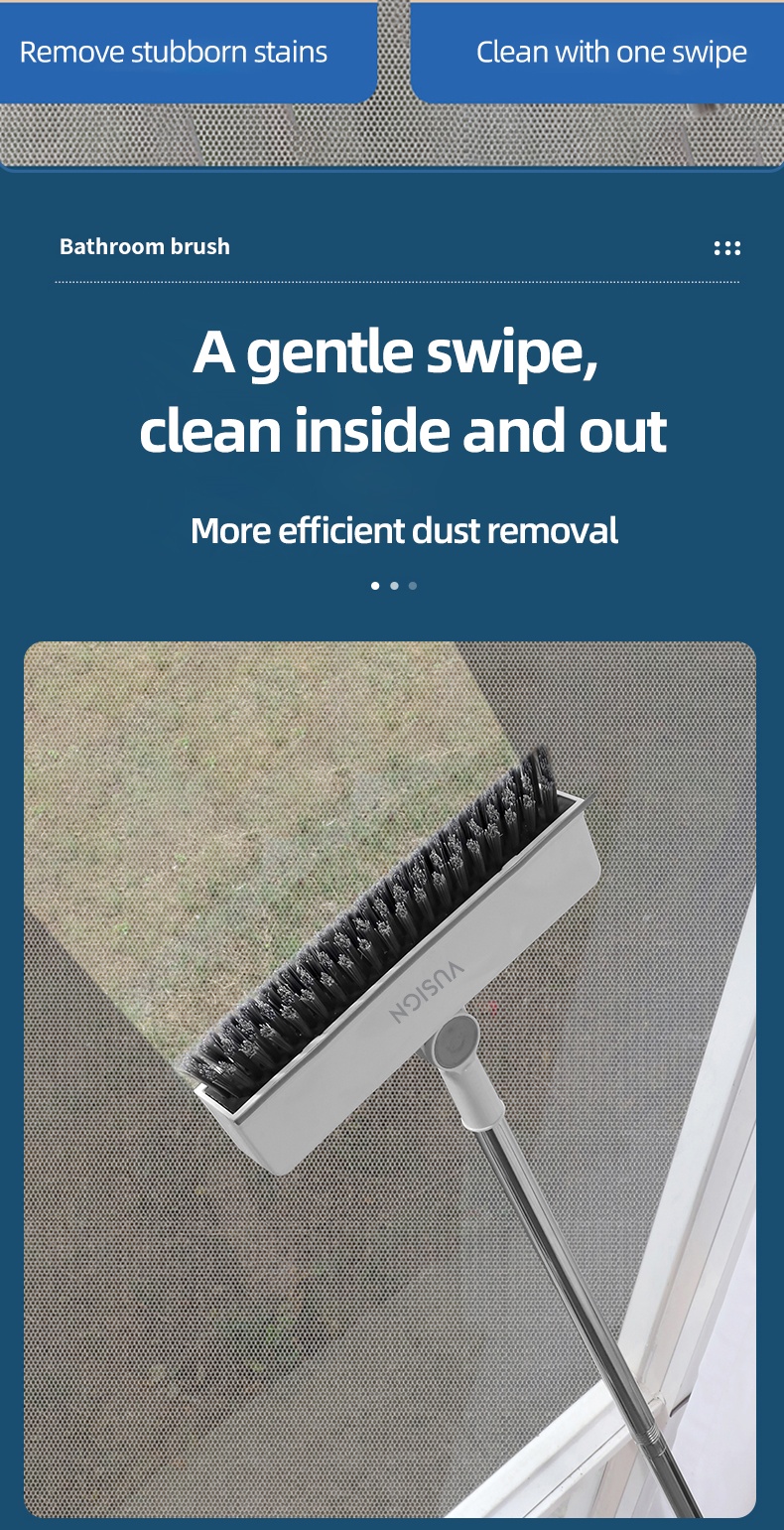 Deli Vusign 3-In-1 Screen Window Brush Dust Remover Cleaning Glass ...