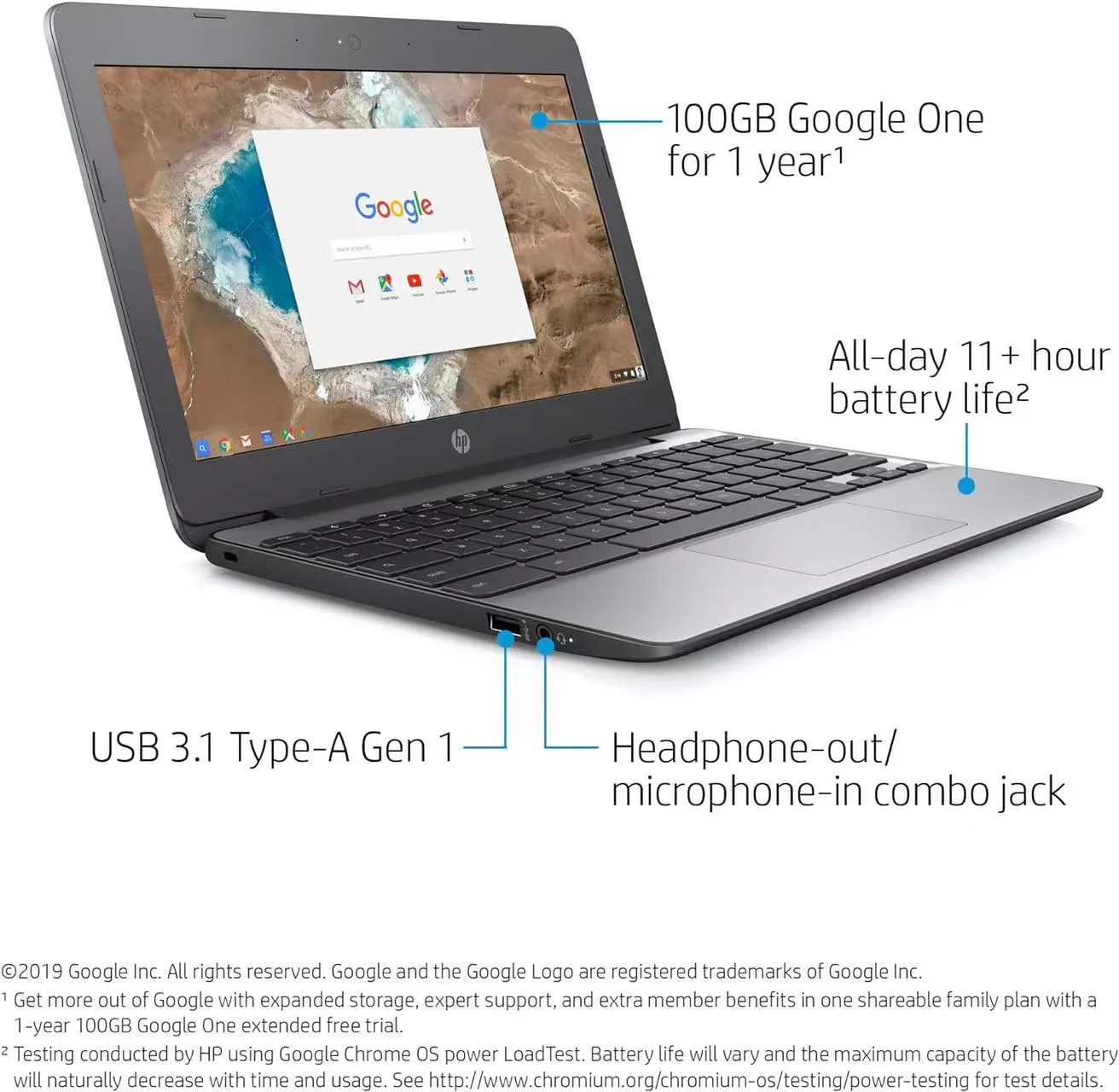 HP/Dell USED Chromebook WINDOWS mini Notebook Laptop with Built-in ...