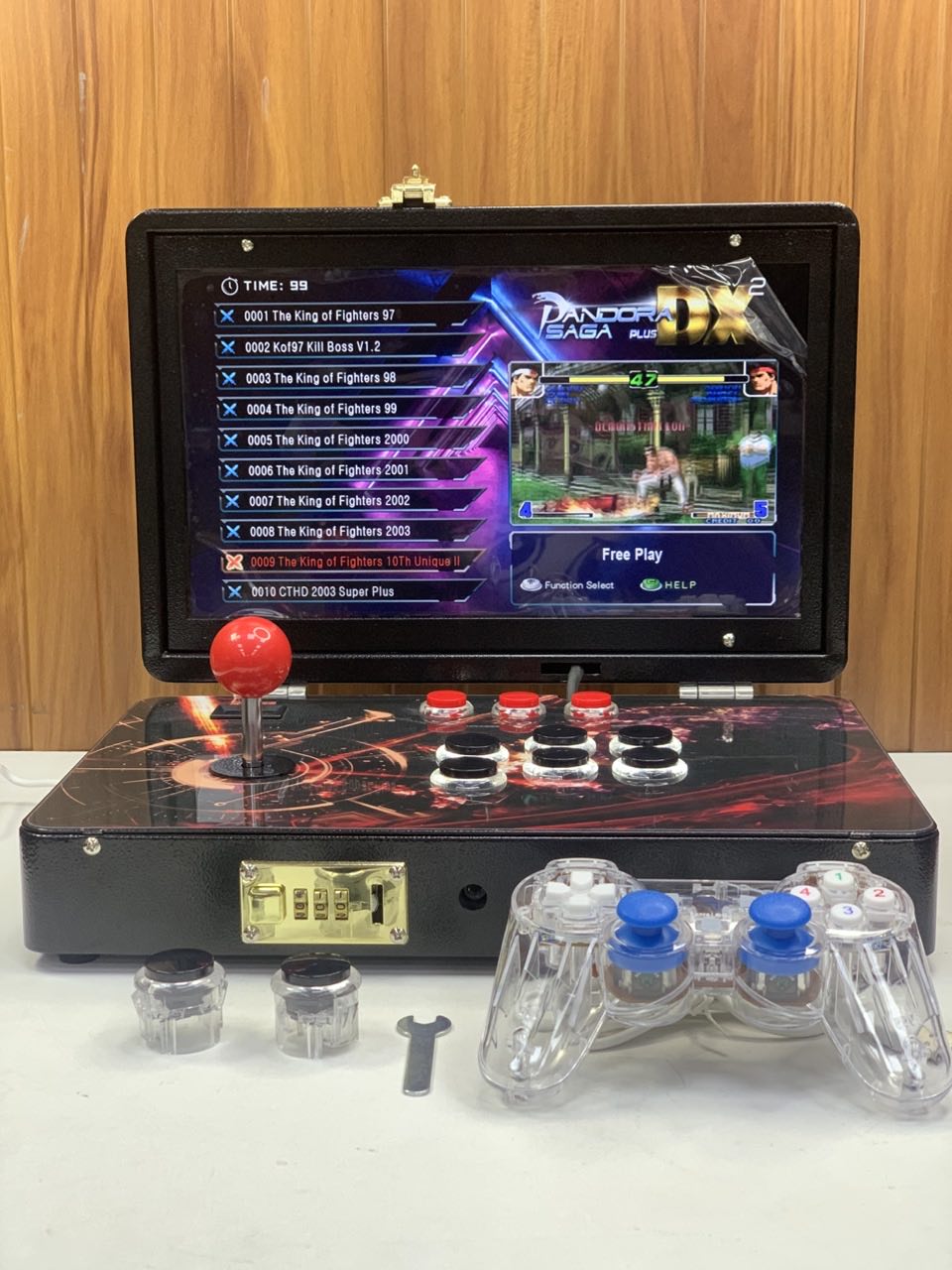 14-Inch Pandora DX Box 26800 in 1 Portable Arcade Console Box 720P HD Console Classic Retro ...
