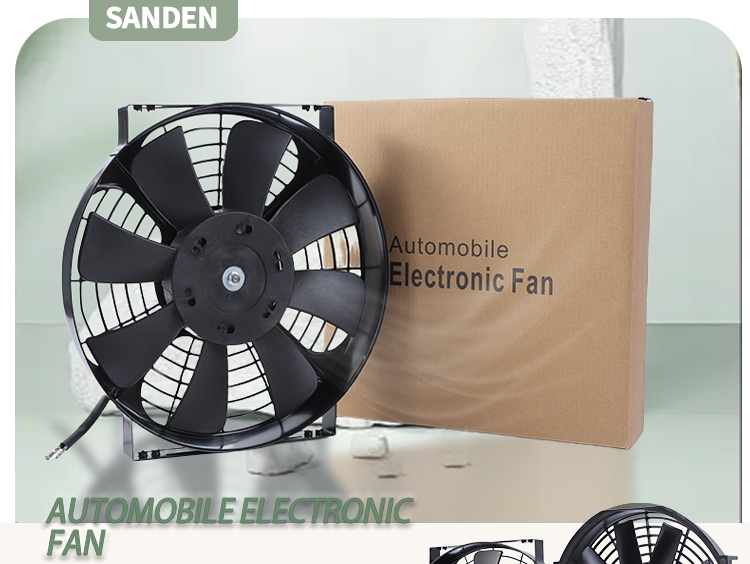 SANDEN Auxiliary Fan For Car Aircon 12V or 24V 8/10'' Universal ...