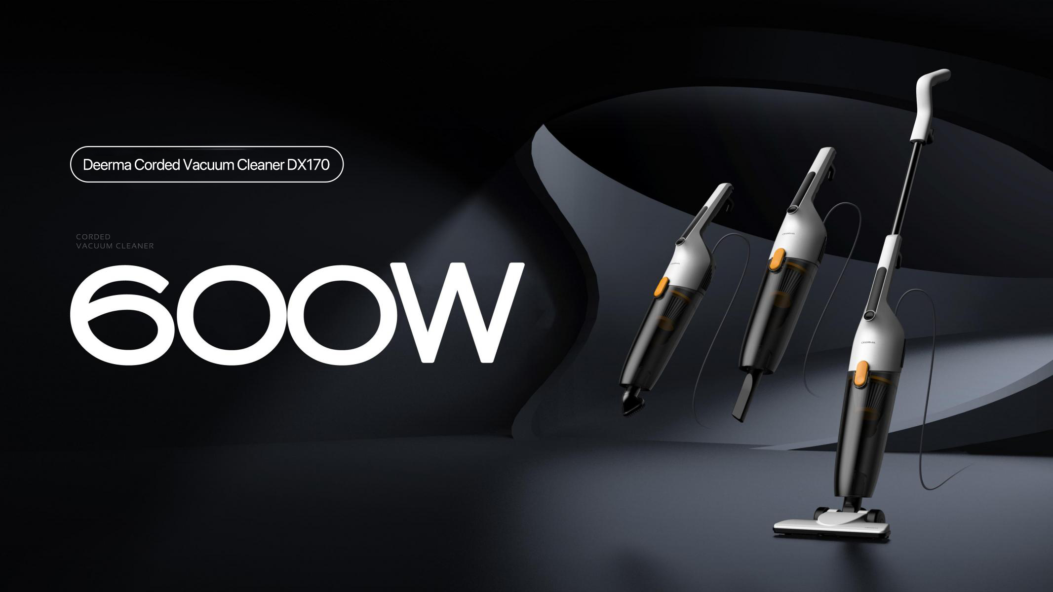 Deerma DX170 Vacuum Cleaner for Home/Bed/Car 3 in 1 Portable Vacuum ...