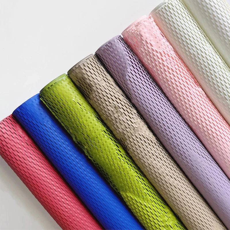10pcs丨Colorful Honeycomb Paper Wrapper Packaging Diy Decorate Flower ...