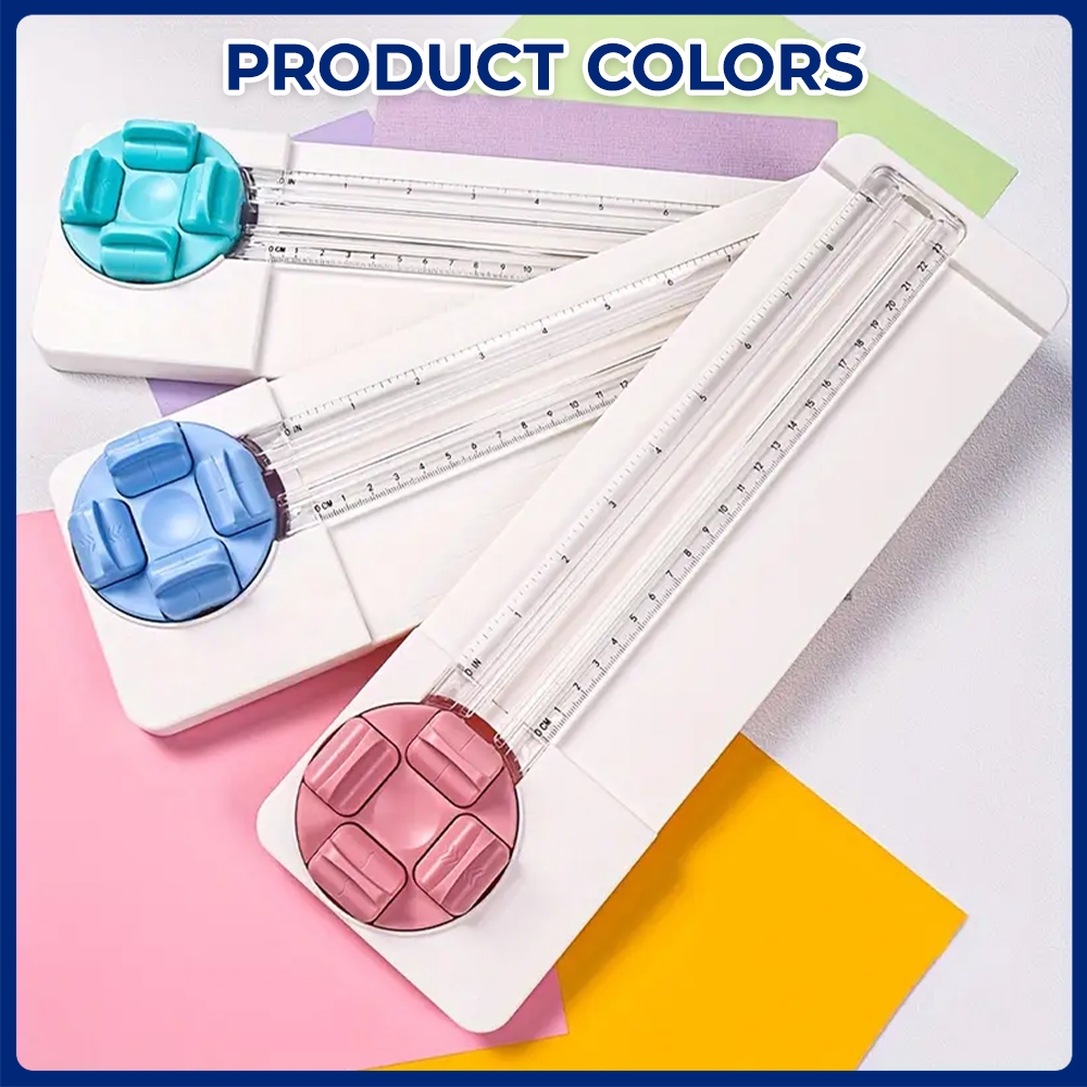 4in1 Multifunctional Paper Trimmer Folded Dotted Line Wavy Cutter for ...