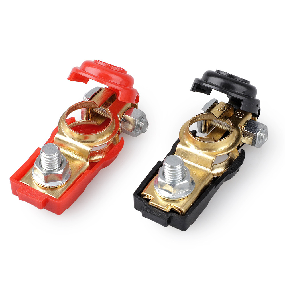 1 Pair Quick Release Battery Clip Terminal For Car Negative and ...