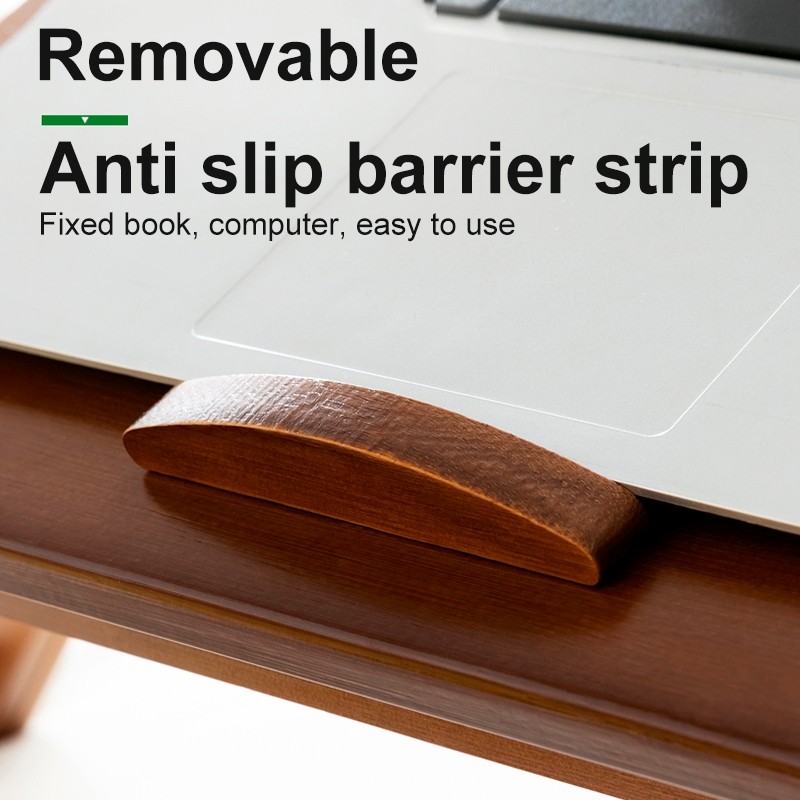 COD [Manila Spot] Laptop Desk Bamboo Foldable Bedside Desk Compact ...