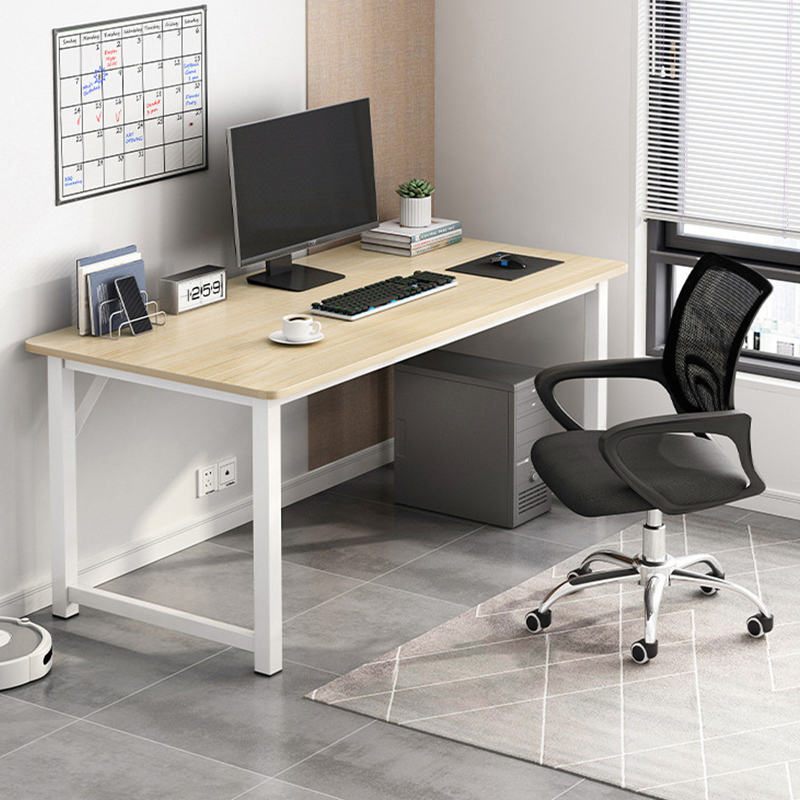 Office Table Study Table Long Computer Table Double Layer Storable ...