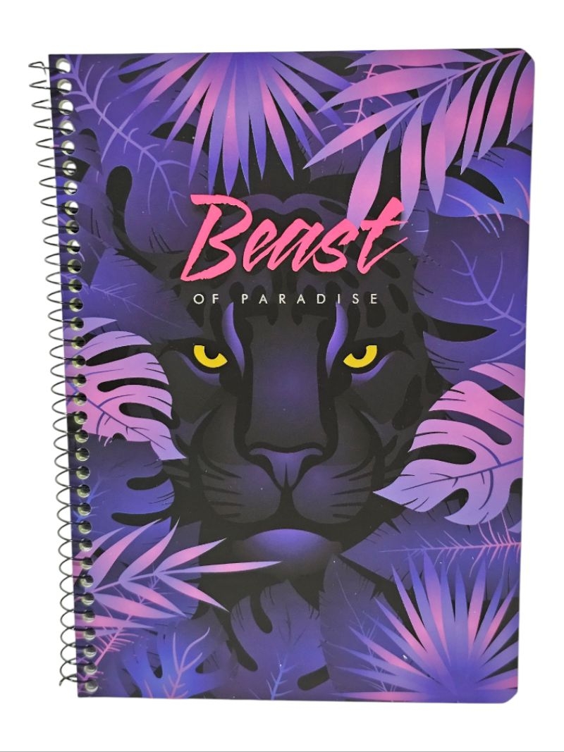 Spring Leaf Premium Spiral Notebook Blackbook in Random Design | Shopee ...