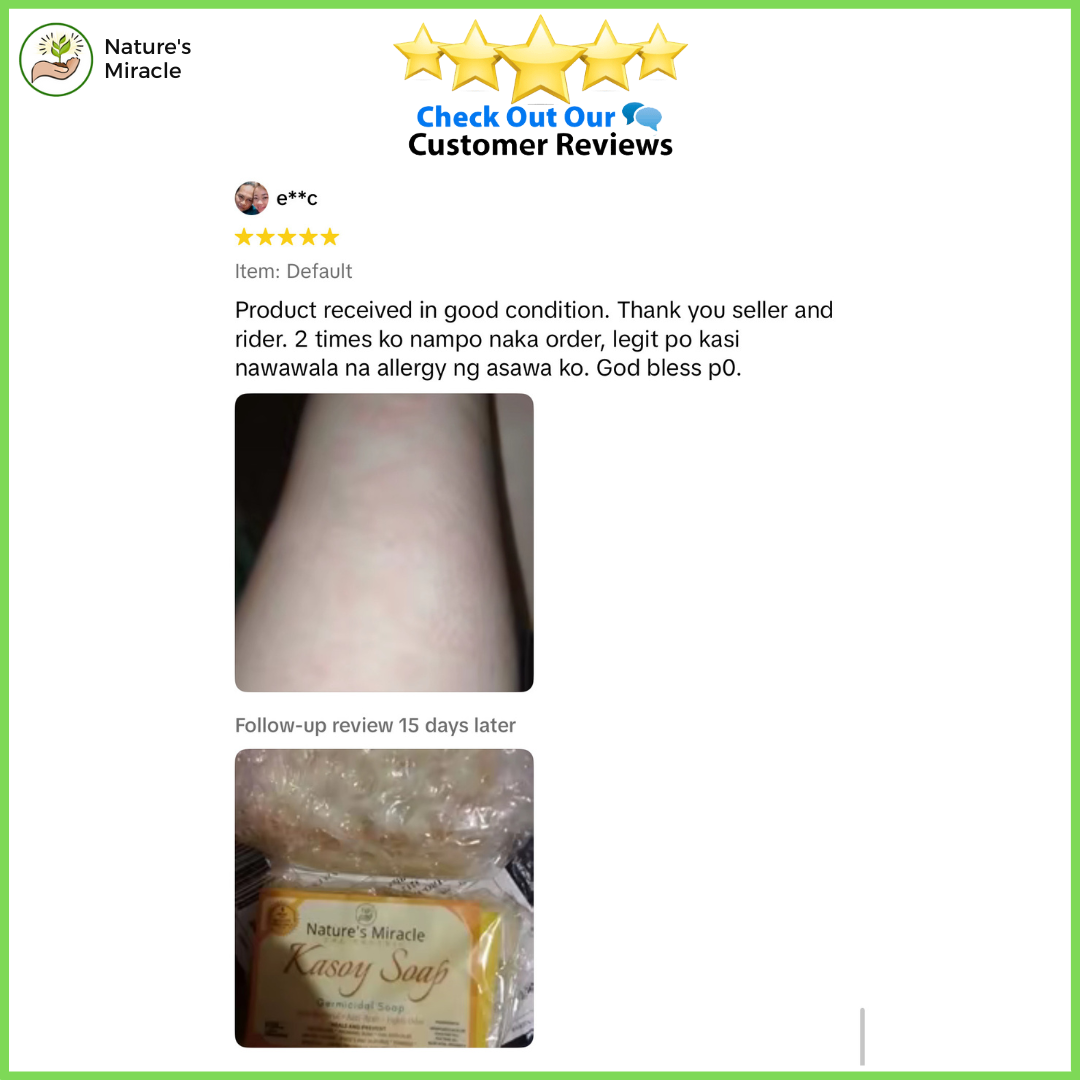 Kasoy Soap Original by Nature's Miracle. kati-kati, an-an at buni ...