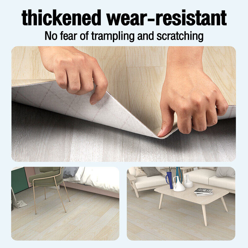 1mX5/10m BUBOR 3mm pvc floor sticker Vinyl floor sticker floor sticker ...