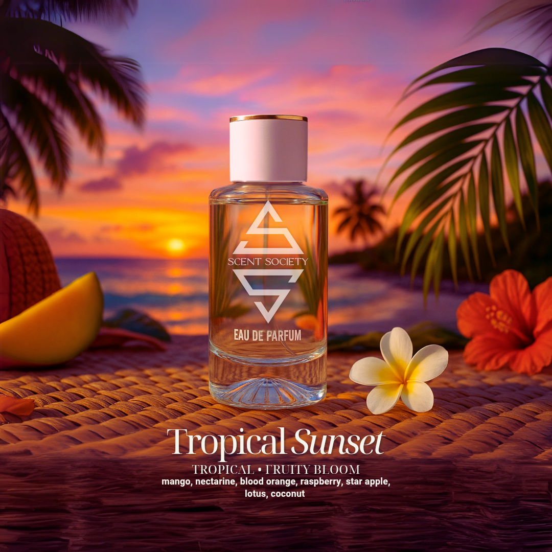 Tropical Sunset Eau de Parfum for Her | Tropical Fruity Scent | 50ml ...