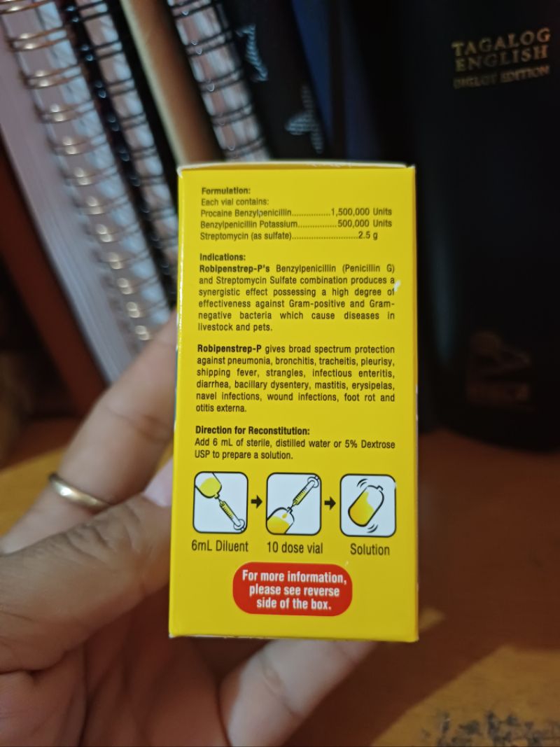 ROBIPENSTREP 10 DOSE (ANTIBACTERIAL) | Shopee Philippines