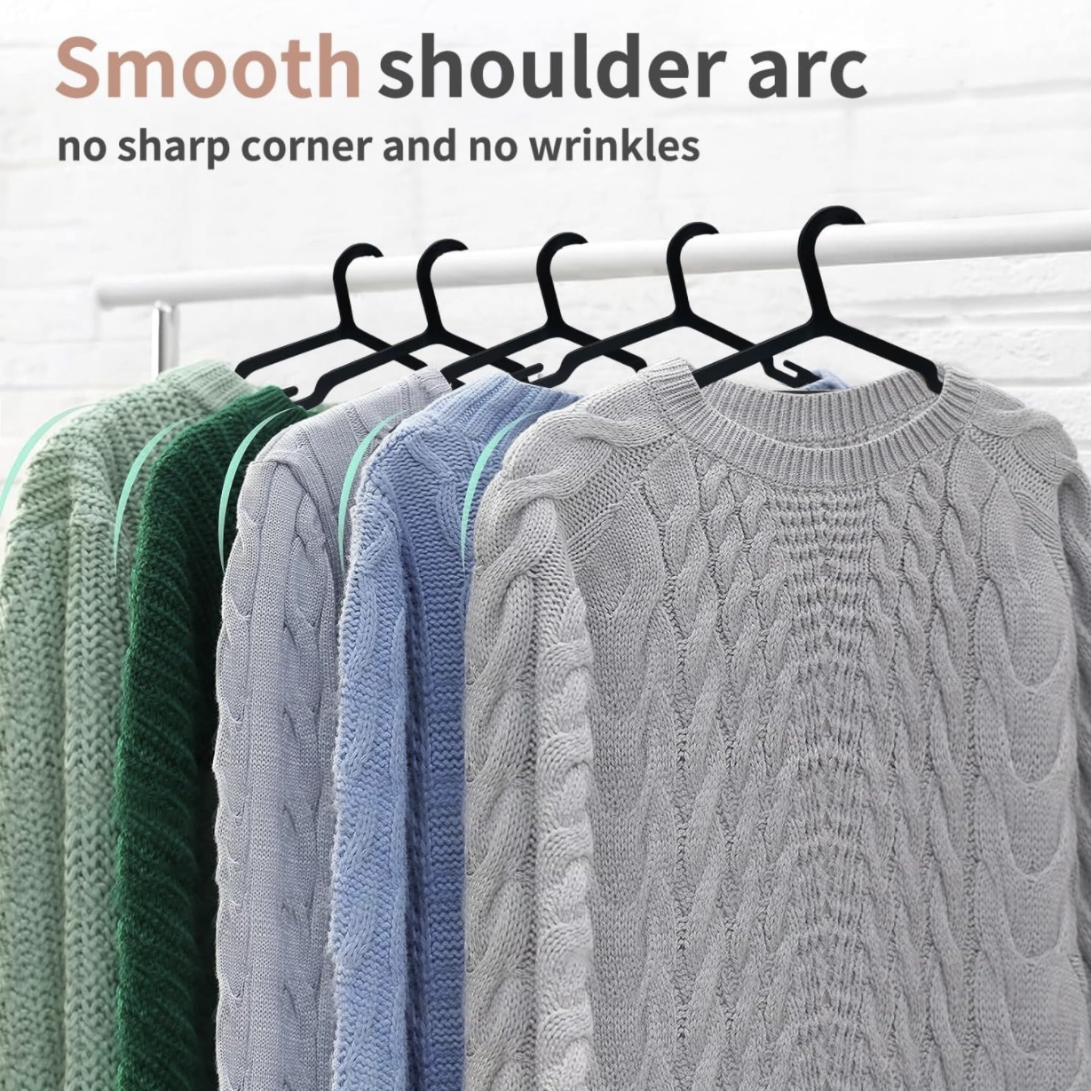 36pcs/3doz Plastic Hanger ,Adult hanger Good quality clothes drying ...