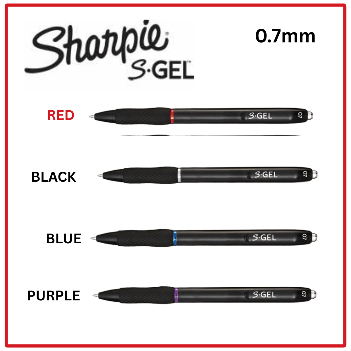 Sharpie S-Gel Gel Pens Writing Drawing Coloring Gel Pens For Journaling ...