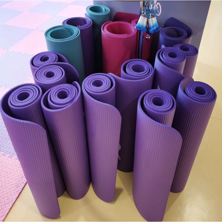 15MM Yoga Matt For Workout NBR Thick Exercise Mat Workout Mat Anti-Slip ...