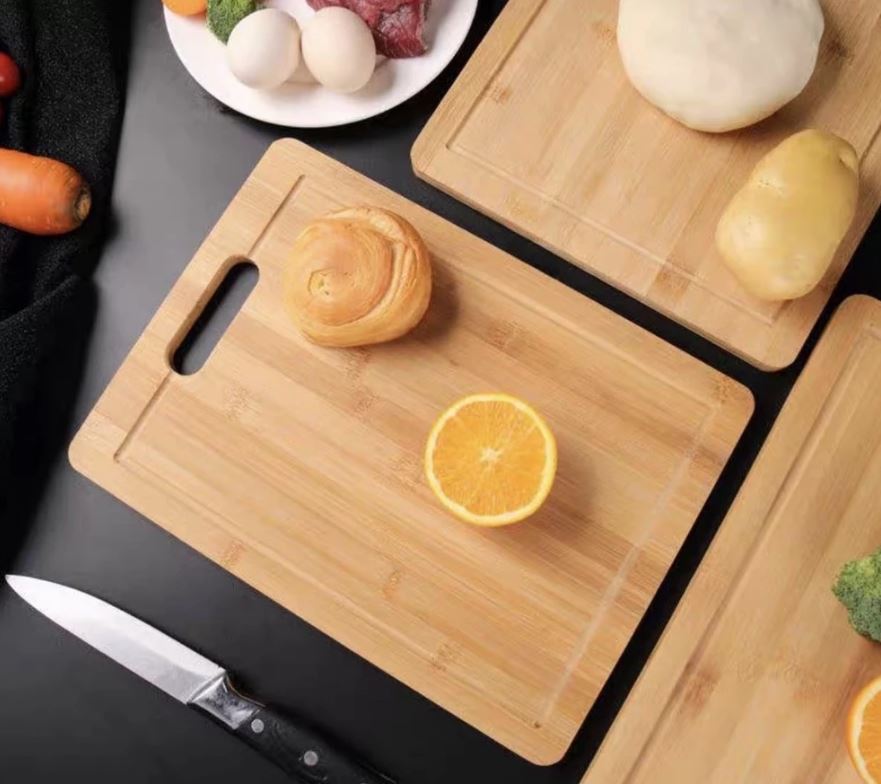 Sangkalan Wood Chopping Board Cutting Board Knife Board With Handle ...