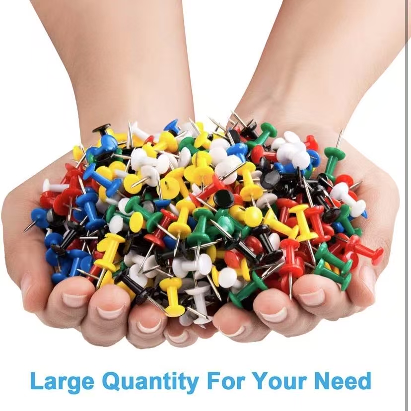 3box plastic thumb tacks Push pin reusable box creative diy photo wall ...
