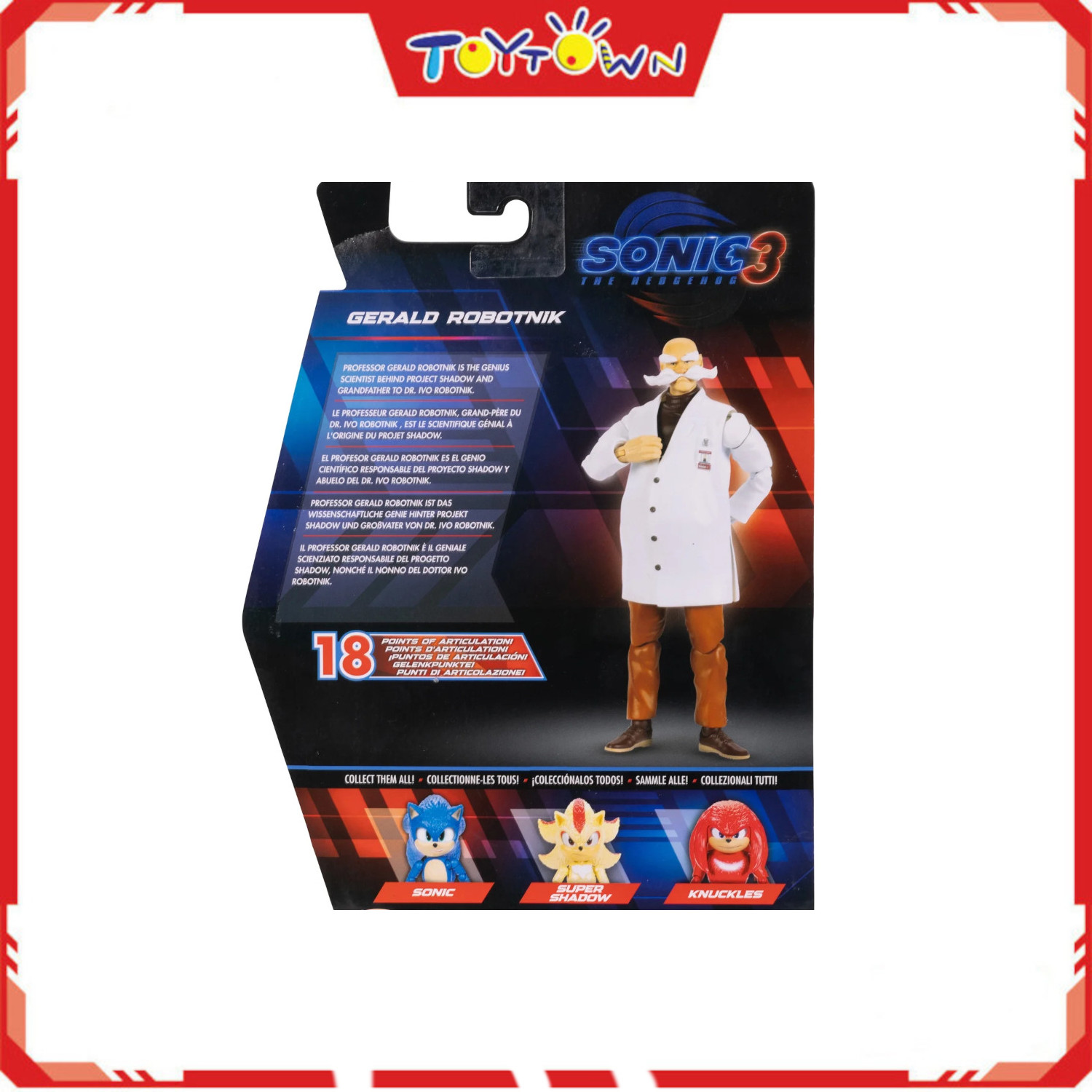 Sonic 3 5" Gerald Robotnik Figure | Shopee Philippines