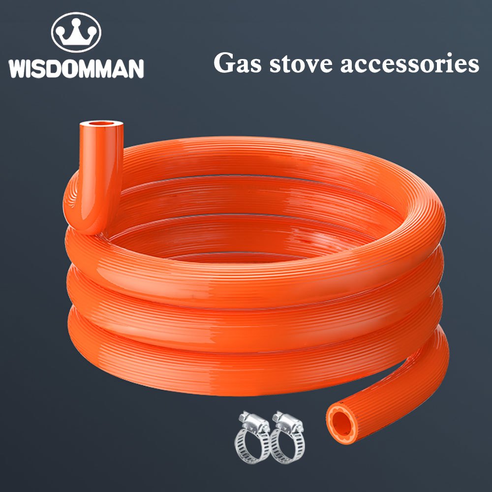 WISDOMMA Gas stove hose cast iron furnace head furnace frame Regulator ...