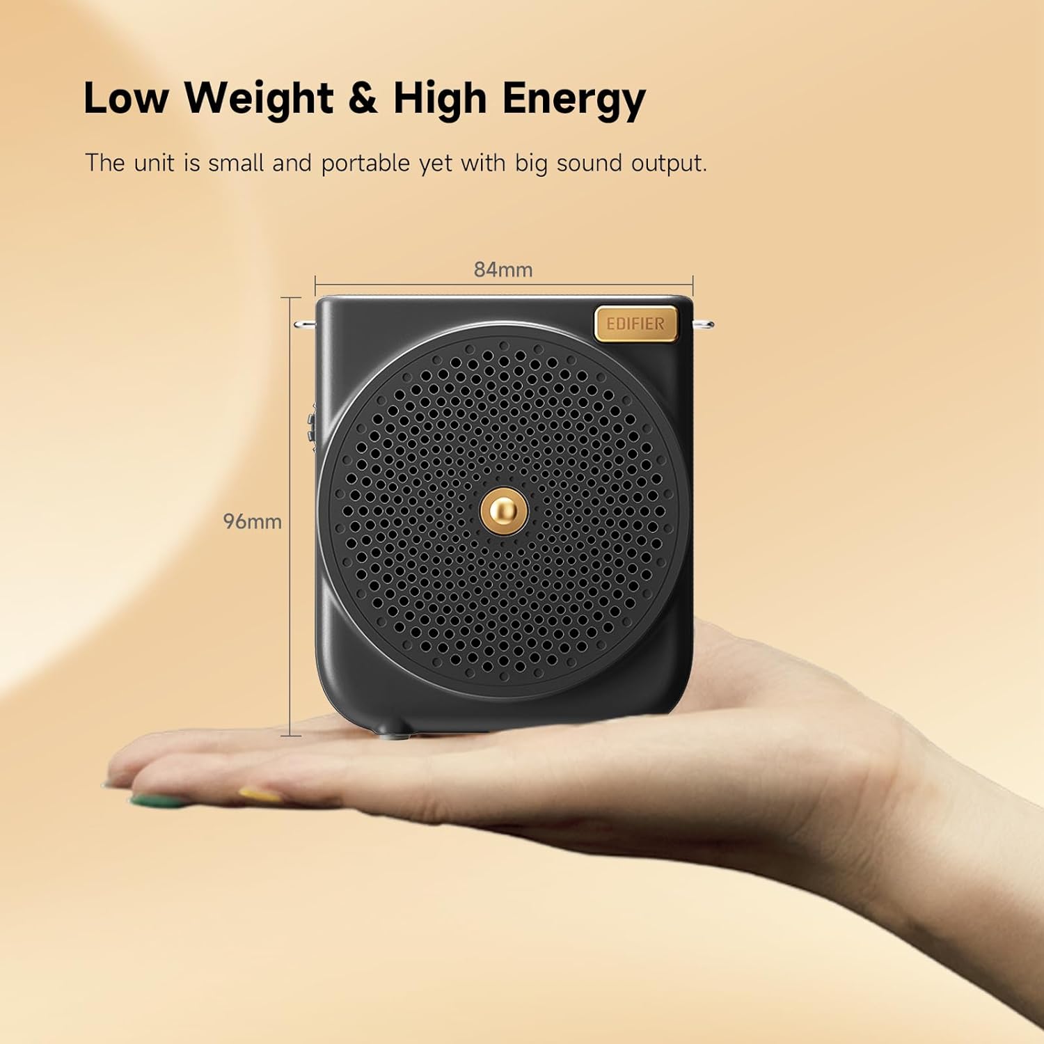 IPASON | Edifier MF3 Portable Voice Amplifier 3Watt (RMS) output power suitable for indoors ...