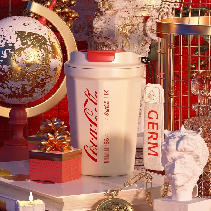 GERM X Coca-Cola DT18 Gift Set Coffee Mug + Tea Cup Gift for Girlfriend ...
