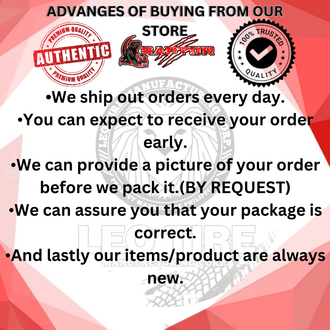 Motorcycle LEO RAPTOR tire Off-road Dual-sport tubular (TUBE TYPE ...