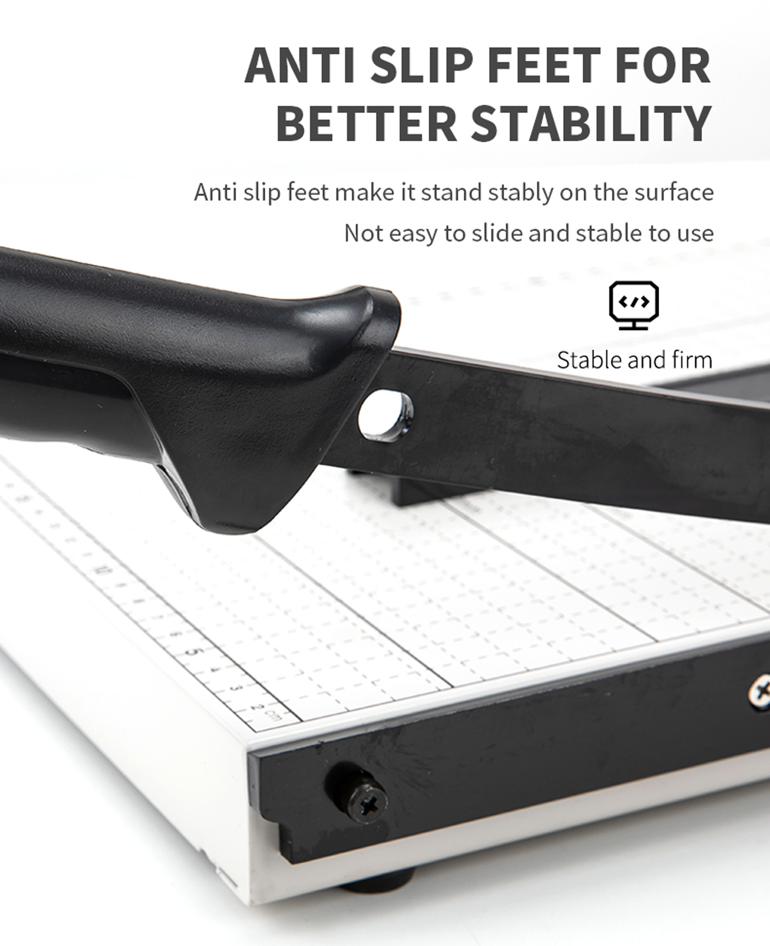 Deli 8014 Metal Paper Trimmer 12x10 Inch | Shopee Philippines