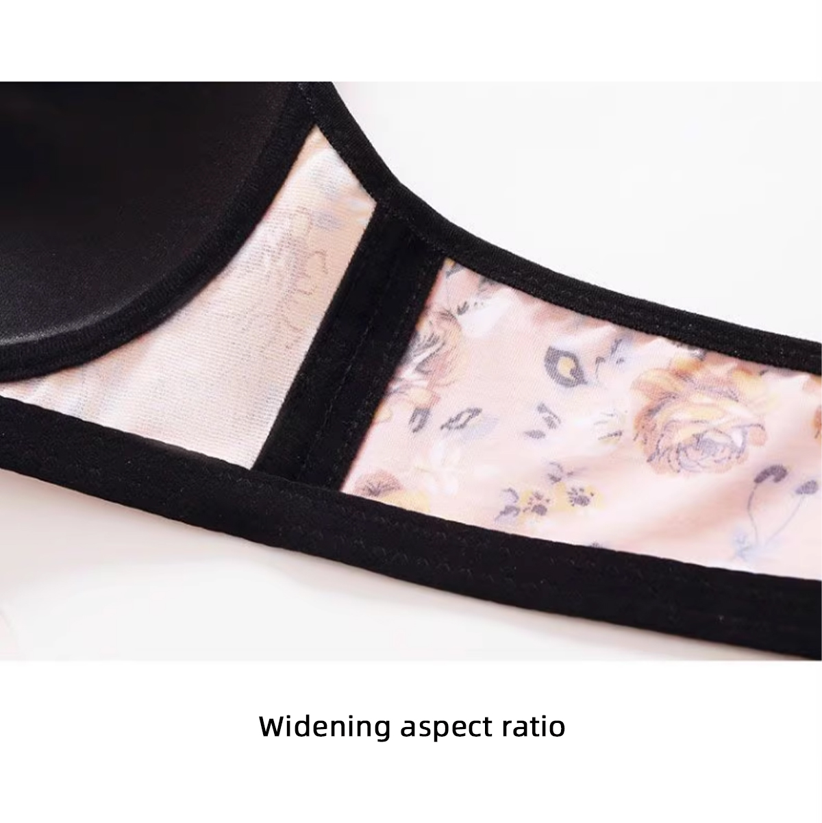 Thin Wireless Front-Closure Push-Up Bra: Comfortable Armpit Fat Control ...