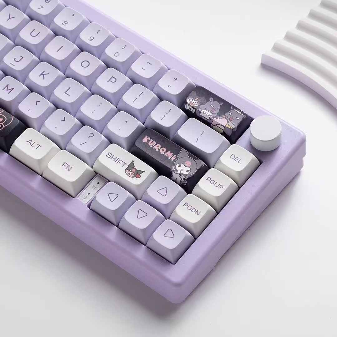 144 Keys Kuromi Keycaps PBT MOA Profile for Gateron Cherry MX Switches ...