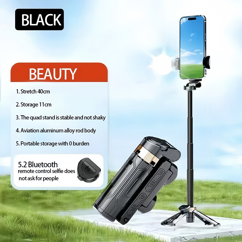 Mini Selfie Stick Tripod 3in1 Phone Stand with Detachable Remote ...