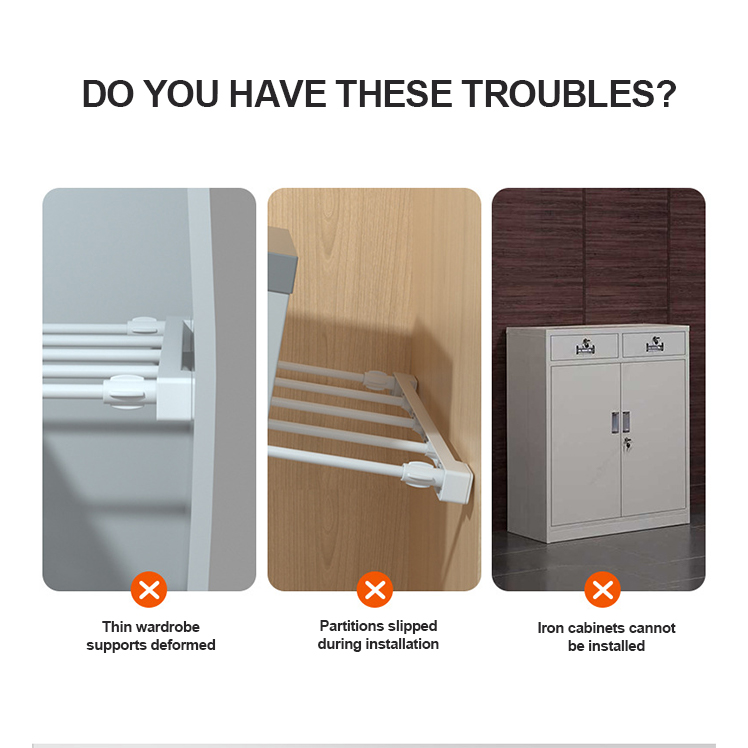 Adjustable Cabinet Divider Layered Partition Board Organizer Storage ...