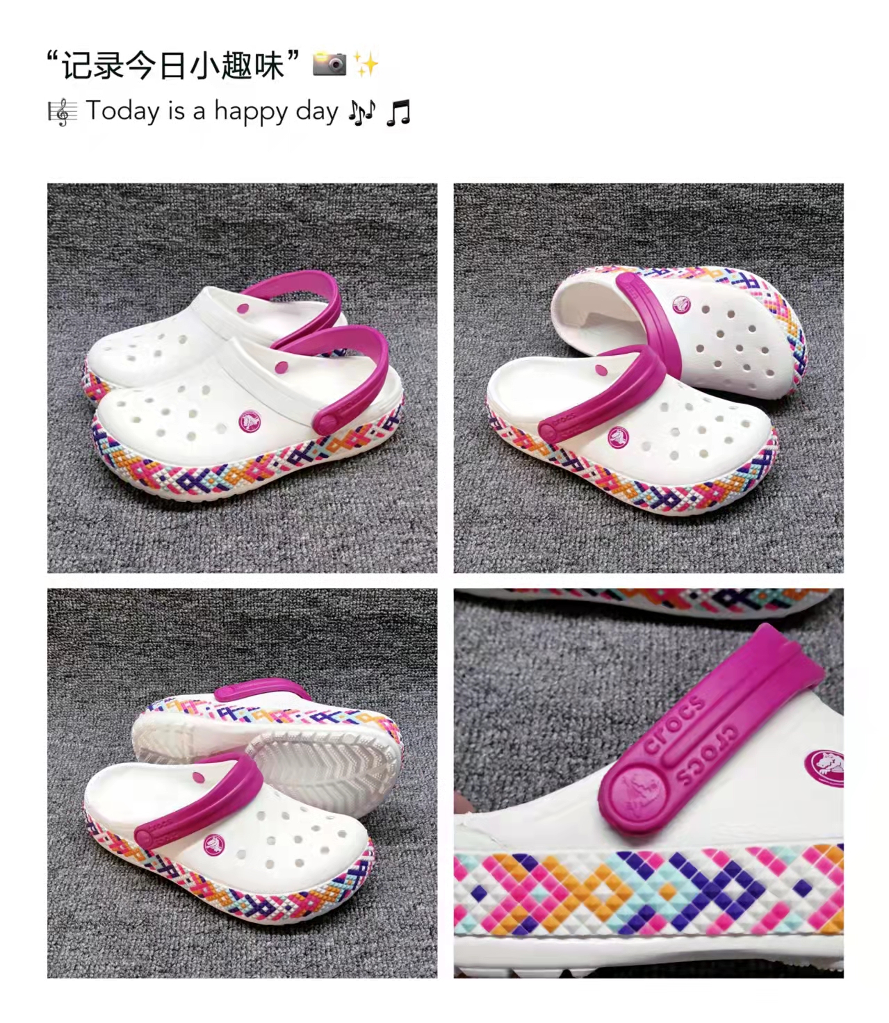 crocs women's beja sandals colorful ring edge eco bandana clog | Shopee ...