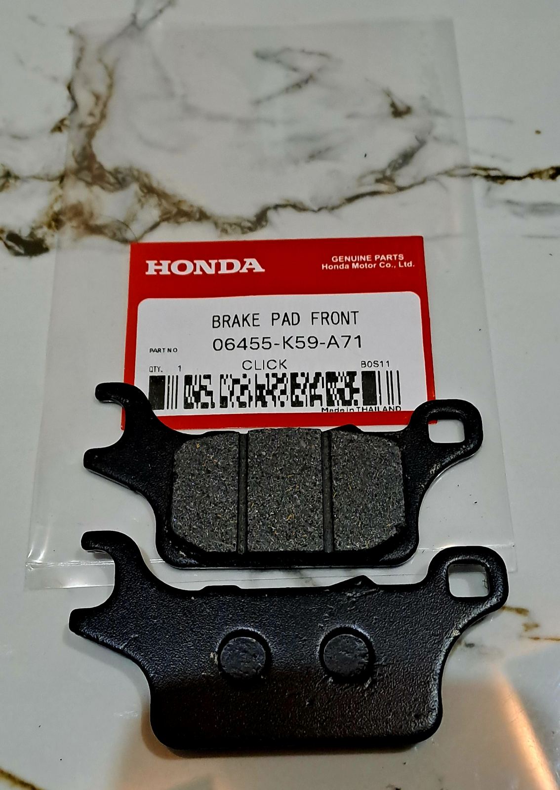 Honda BRAKE PAD for HONDA CLICK V2 - Made in Thailand | Shopee Philippines