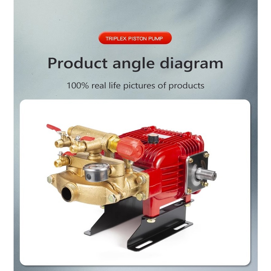 1.5 - 2.5MPa High pressure pump head Heavy agricultural car washing ...
