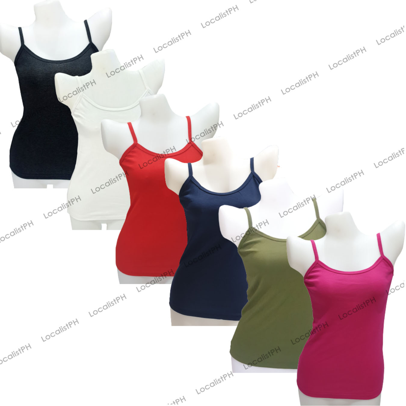 Localist_ph Freesize Sando for Women Fits S To L Spaghetti Strap Tank ...